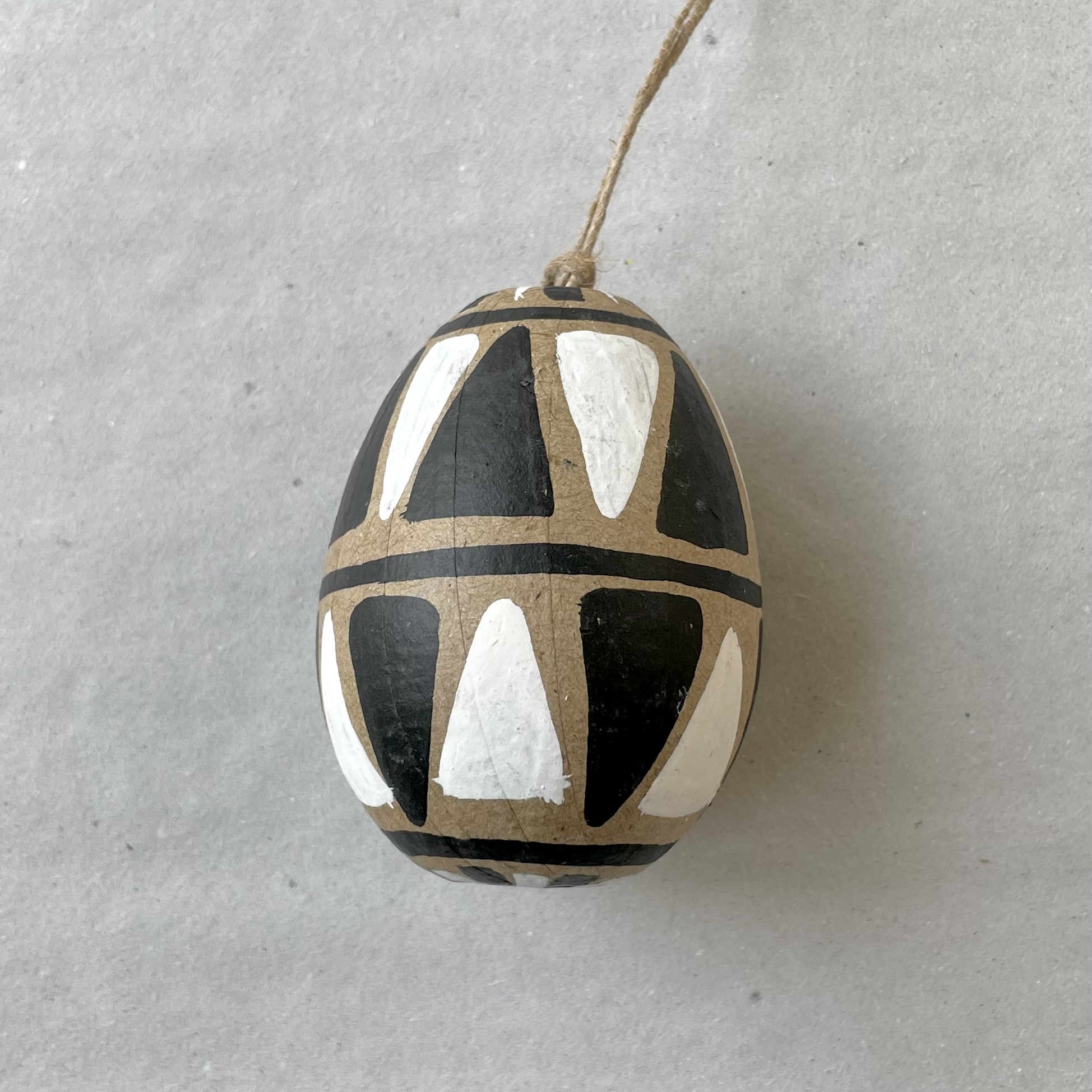 Ornament-Ei Paper H6,5cm, Modell 3